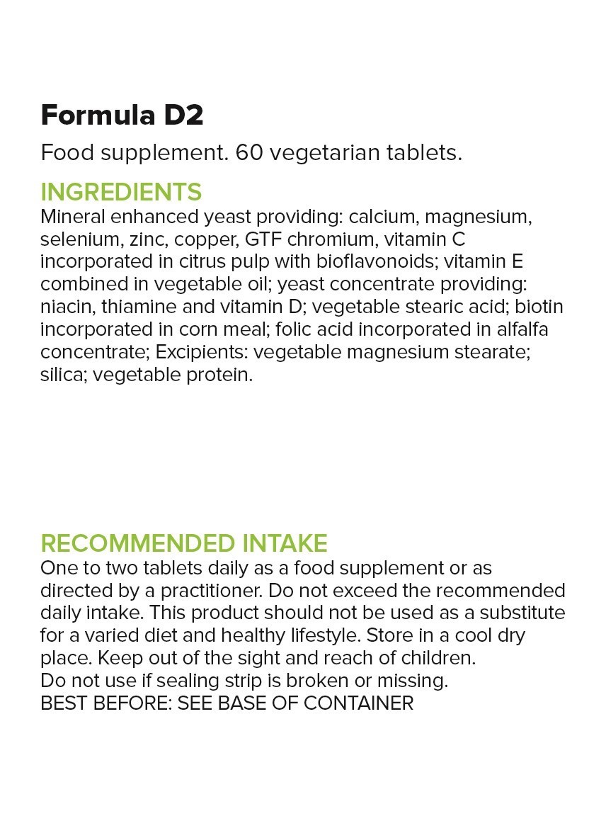 Diabetes Type 2 Support Formula | The Foodstate Company